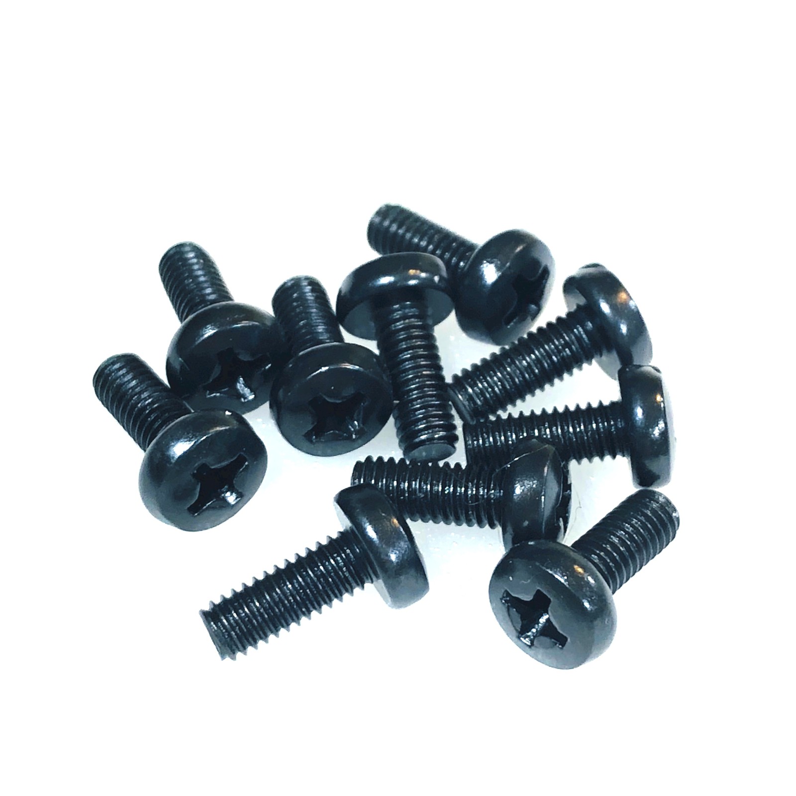 M4 x 10mm (M4 x L10, 0.7mm Pitch) Pan Head Phillips Drive Machine Screw ...